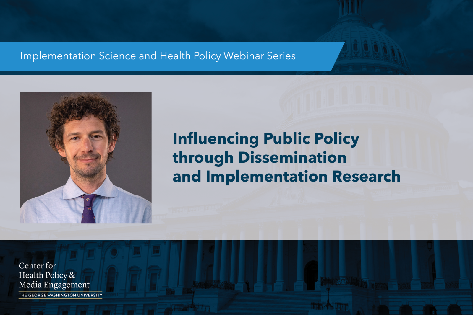 GW Nursing Launches Implementation Science and Health Policy Webinar ...